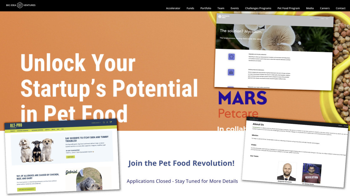 Big Idea Ventures and Mars Petcare ... - petworldwide