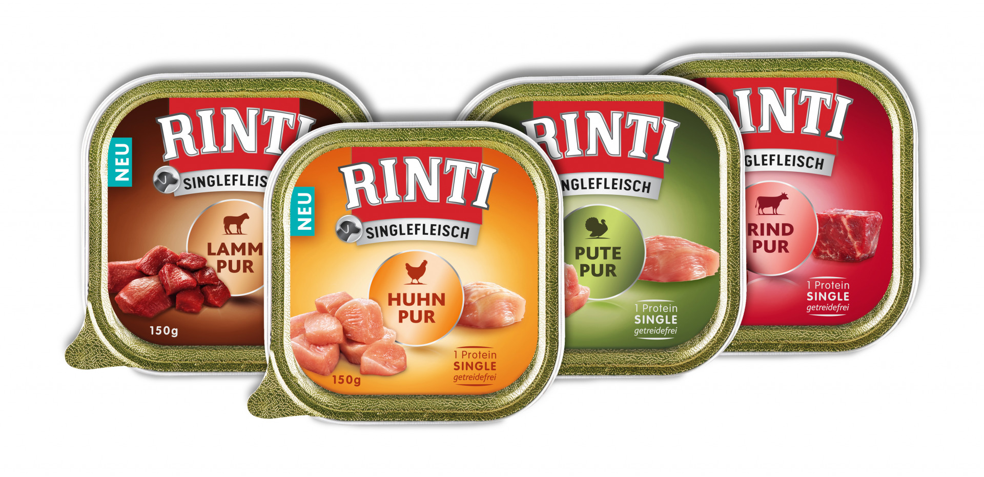 Rinti Singlefleisch in 150 g alu tr... - petworldwide